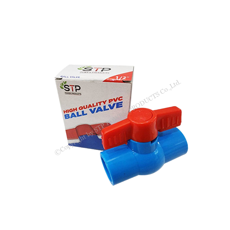 บอลวาล์ว PVC STP 1/2″ สวม (200) – บริษัท เอส ที พี พาวเวอร์ โพรดักส์ จำกัด